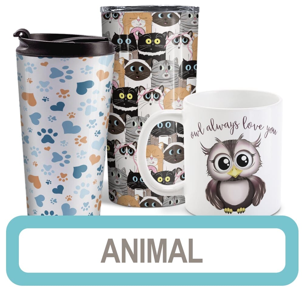 Animal Mugs & Cups | Cute Drinkware Gifts – Amy's Coffee Mugs