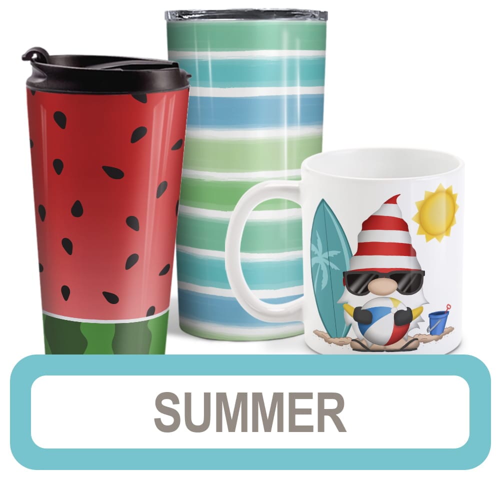 Summer Mugs & Cups | Beach, Floral & Tropical – Amy's Coffee Mugs