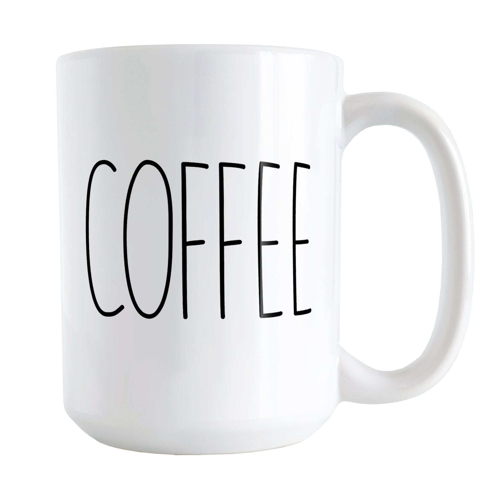 Coffee Coffee Mug | Modern Minimalist Design for Coffee Lovers – Amy's ...