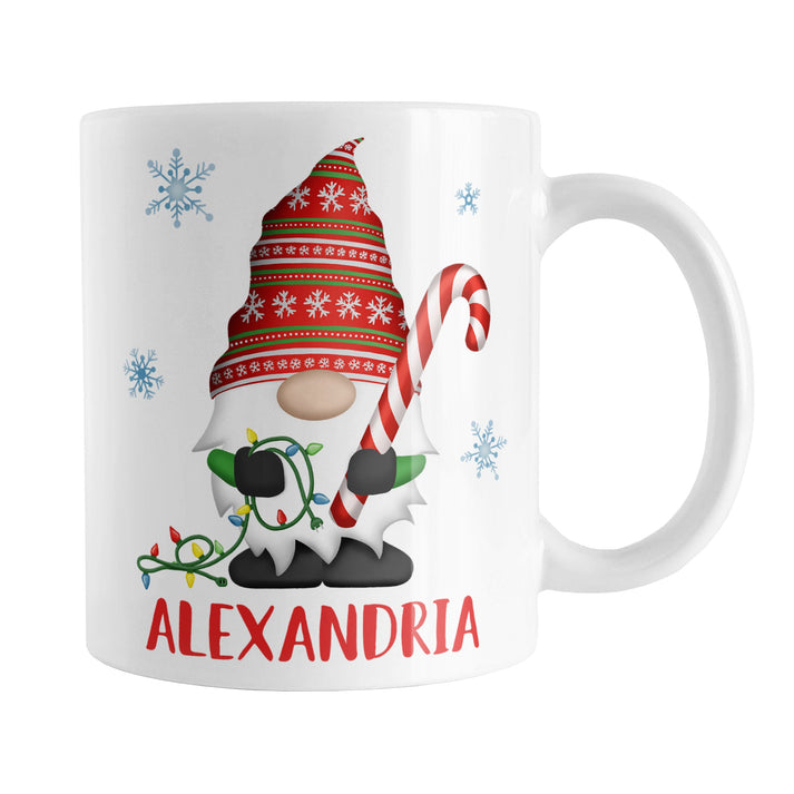 Personalized Candy Cane Gnome Mug | Custom Christmas Gift – Amy's ...