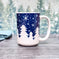 Winter Night Snow Mug | Snowy Scene Coffee Cup Gift – Amy's Coffee Mugs