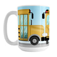 Yellow School Bus Mug | Gift for Teachers & Bus Drivers | Fun Design ...